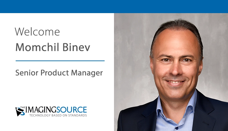 Momchil Binev Joins The Imaging Source as Senior Product Manager